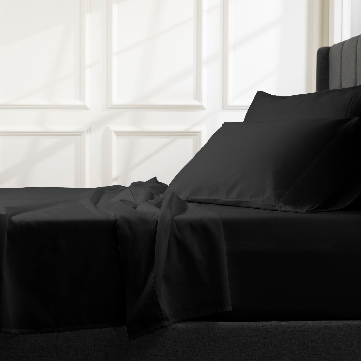 Carnival Home™️ Sheet Set Stretch Limo Black – Carnival Home by ...